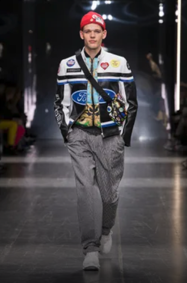 Iconic Ford logo hits the runway, with legendary design house Versace ...